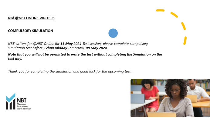 National Benchmark Test Project